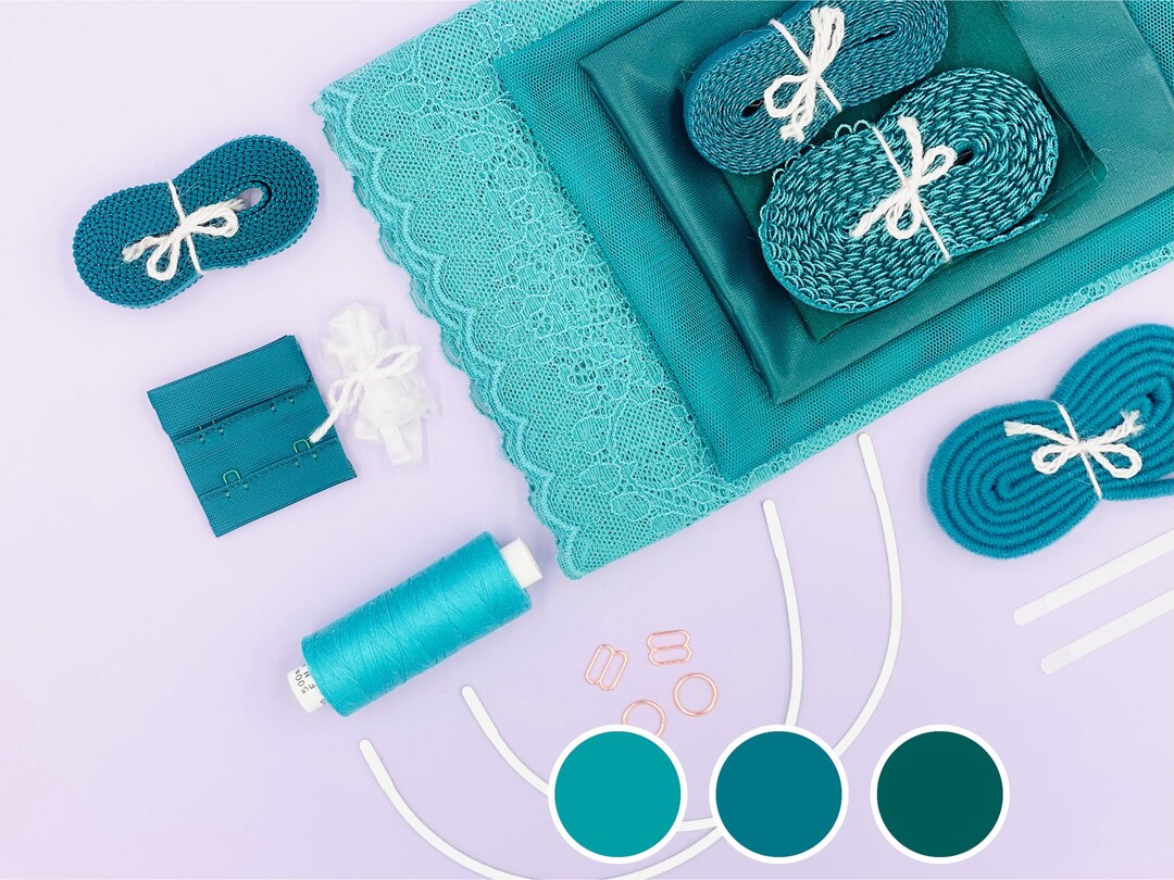 Bra & Panty Making Kit, Lingerie Sewing Kit, Bra Making Kit, Bra Making ...