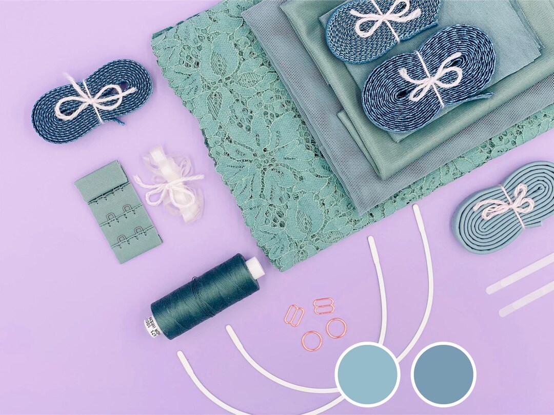 Bra & Panty Making Kit, Lingerie Sewing Kit, Bra Making Kit, Bra Making ...