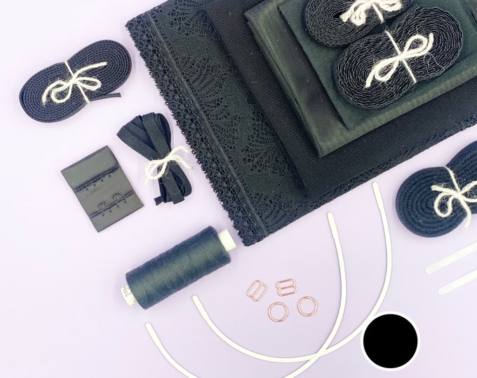 Bra & Panty Making Kit, Lingerie Sewing Kit, Bra Making Kit, Bra Making ...