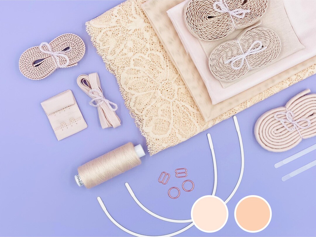 Complete Bra & Panty Sewing Kit, Bra Making Kit, Bra Making Supplies ...