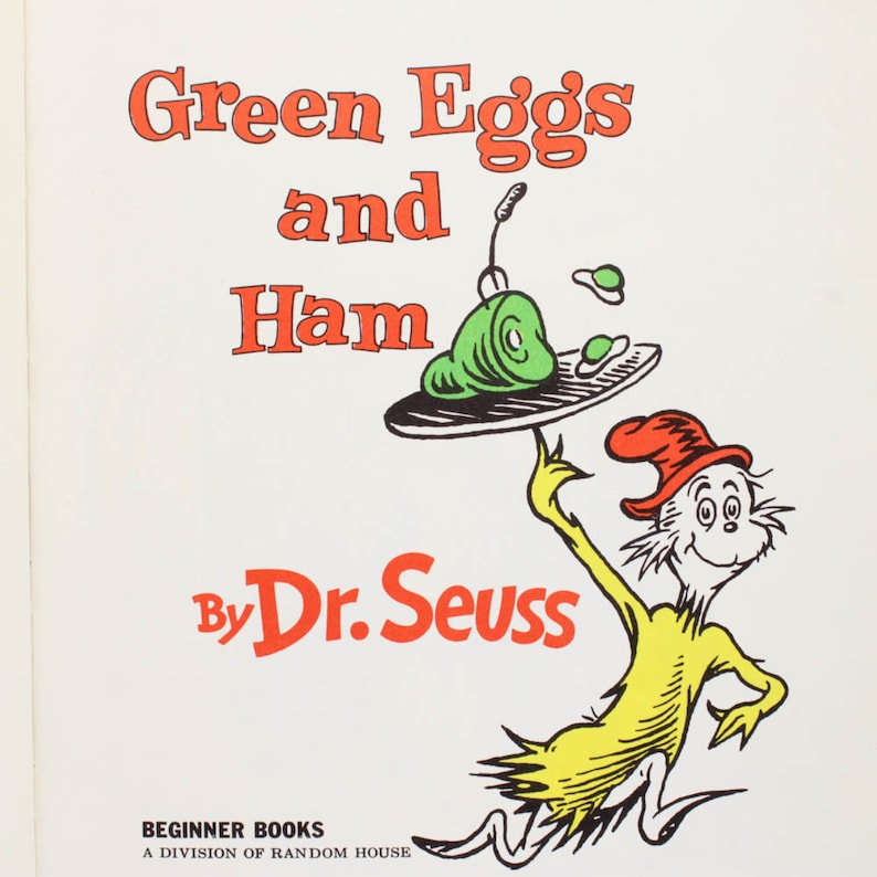 1960 Green Eggs and Ham | by Dr. Seuss | Book Club Edition | Gift ...