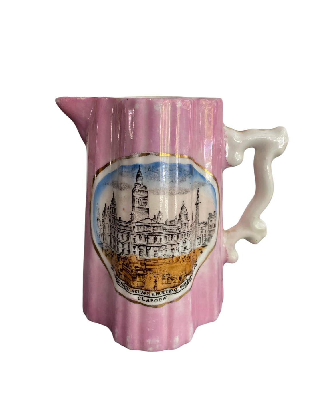 Antique | Lustre Ware | Pink | Mug | Made in Germany | Glasgow ...