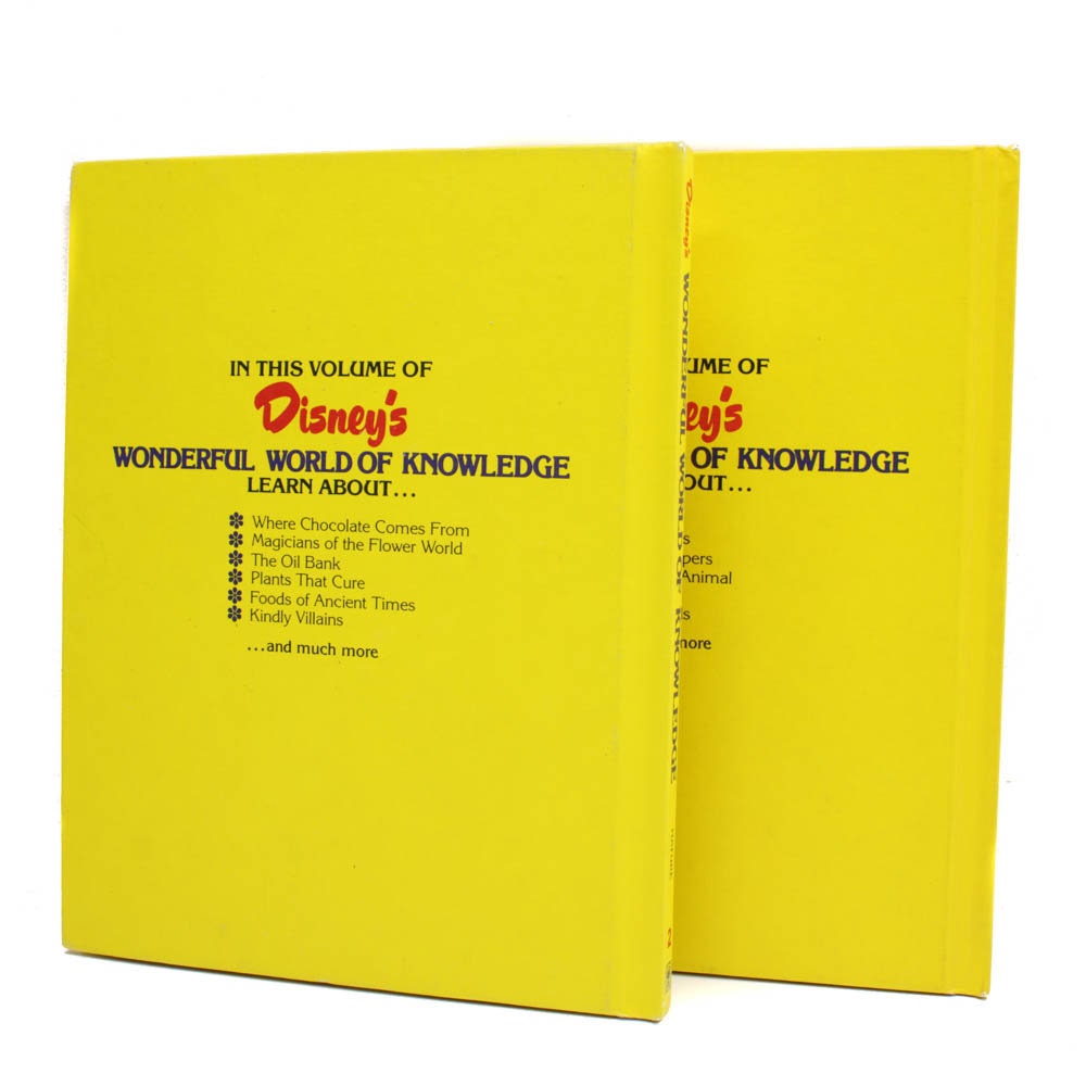 1982 Disney's Wonderful World of Knowledge Volume 1 - Etsy