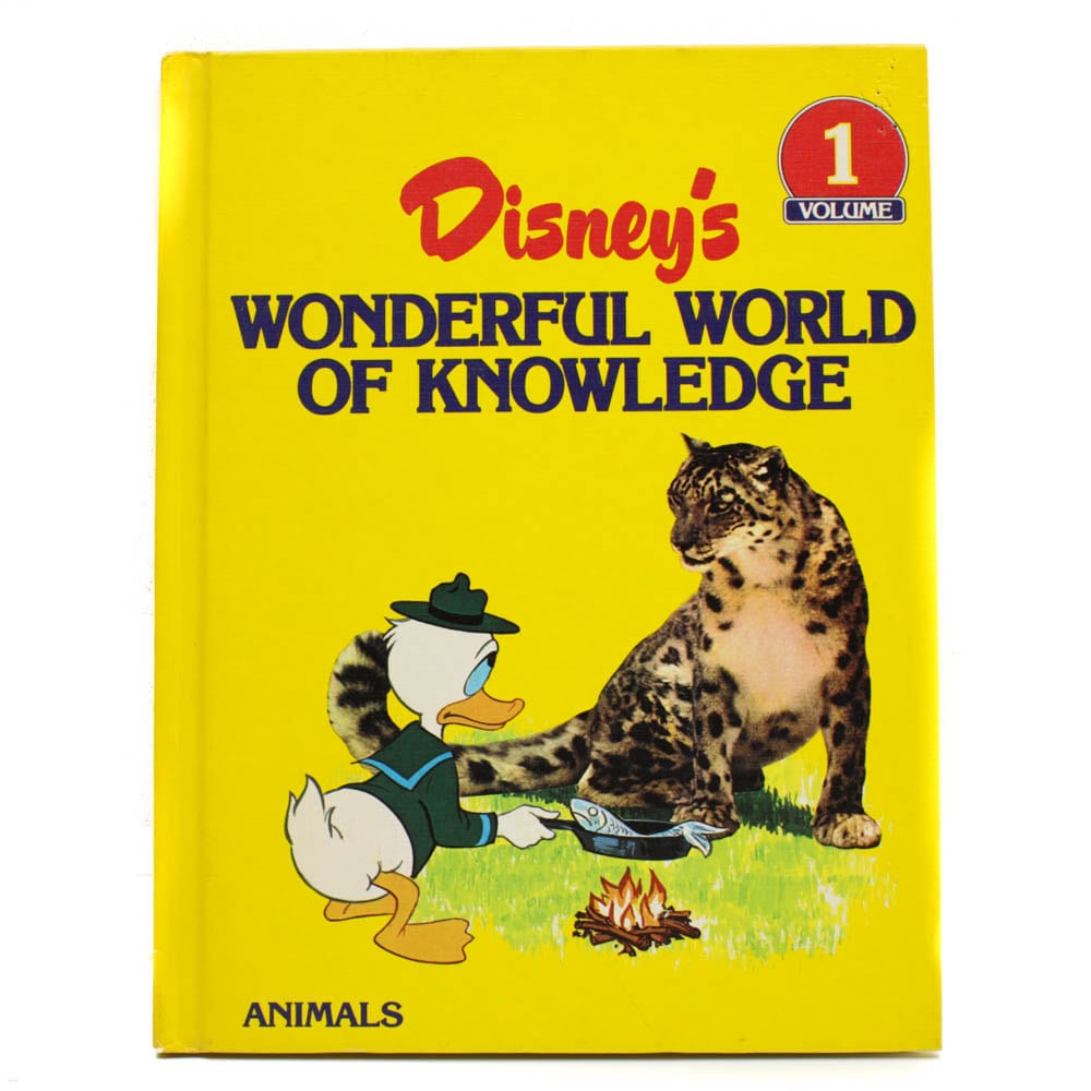 1982 Disney's Wonderful World of Knowledge Volume 1 - Etsy