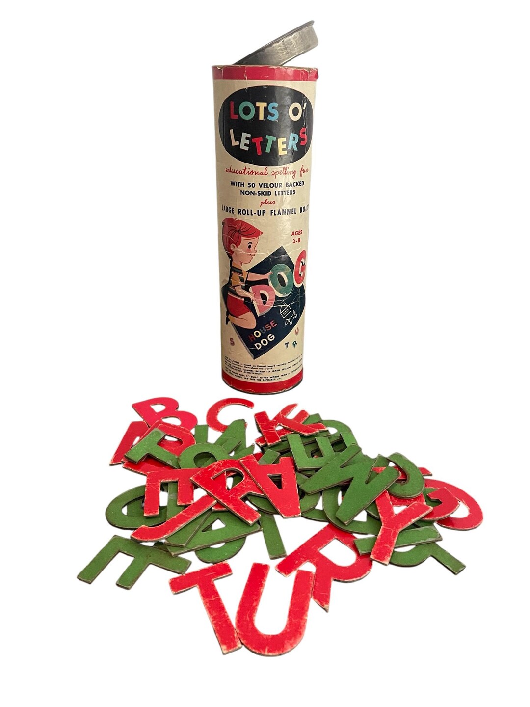1960s | Lots O' Letters | Educational Spelling Fun | *no Flannel Board ...