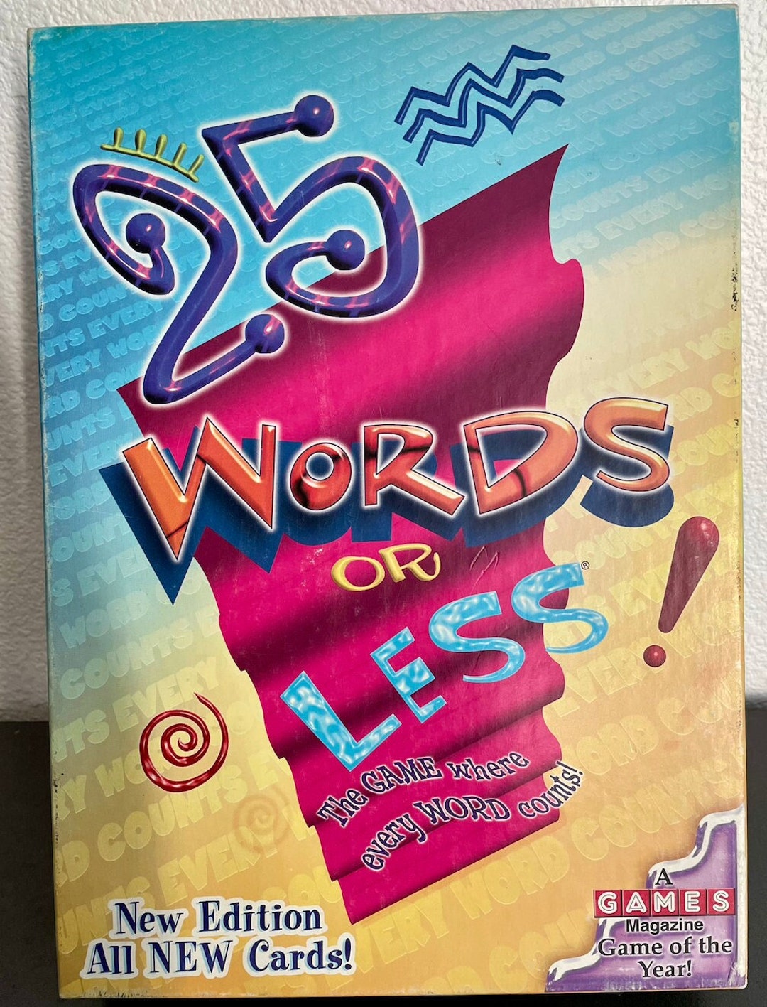 2000 | 25 Words or Less | Board Game | Complete | Vintage | Winning ...