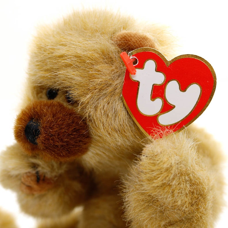 RARE Error 1993 Ty Attic Treasure Beanie Baby Cody Brown Joined Bear ...