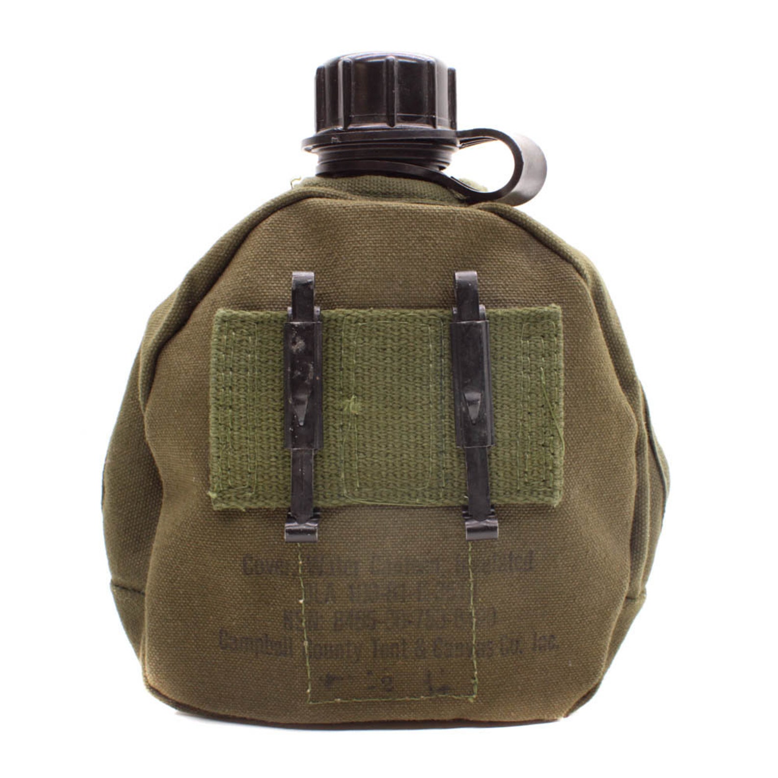 Military Army Canteen With Pouch Cover | 1 Qt | Canvas | Militaria ...