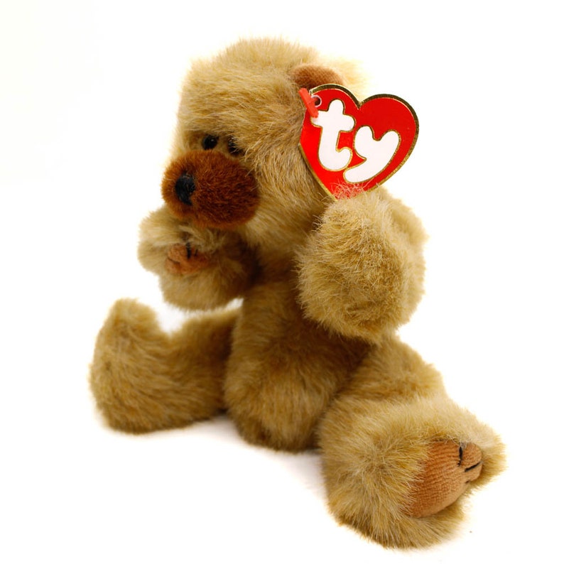 RARE Error 1993 Ty Attic Treasure Beanie Baby Cody Brown Joined Bear ...