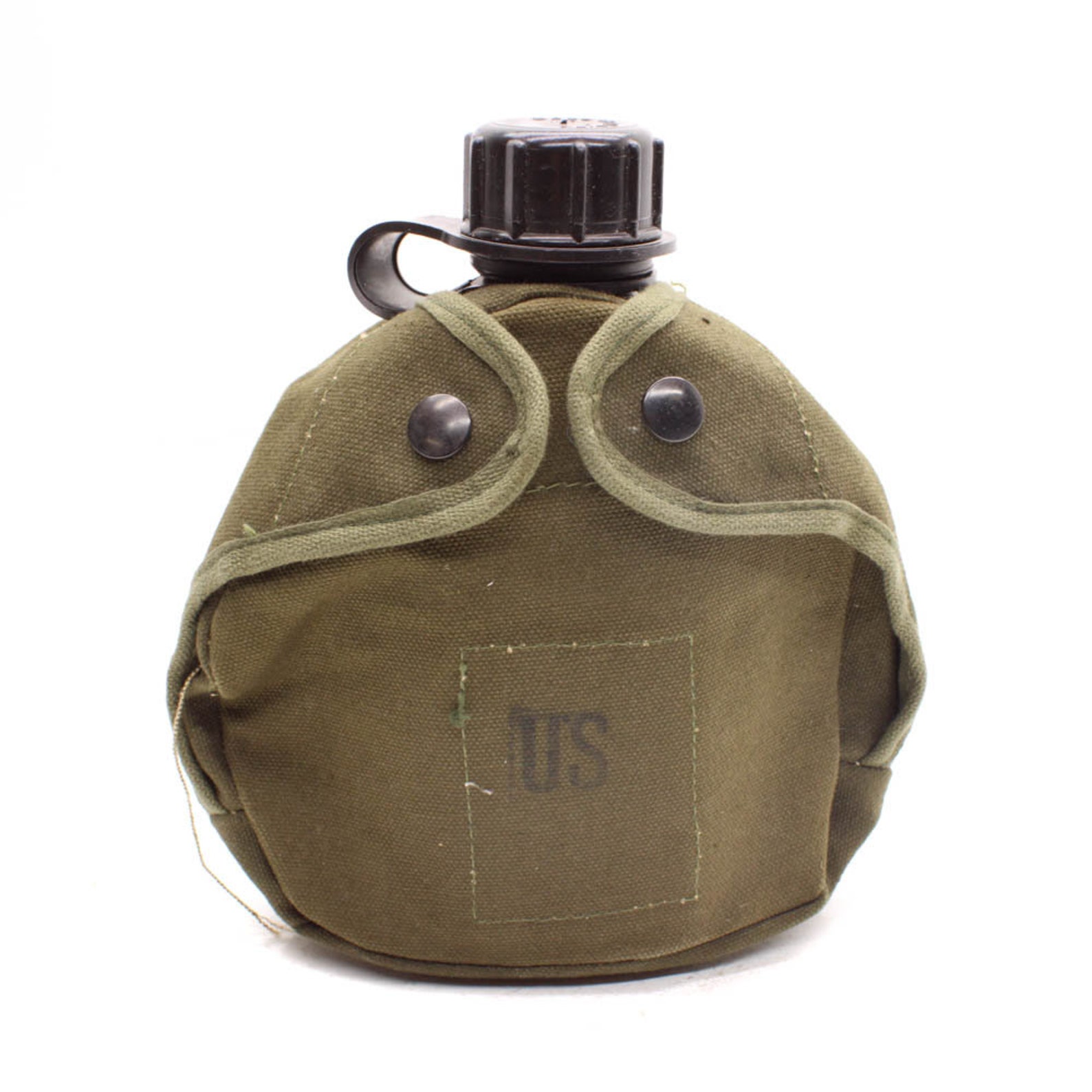 Military Army Canteen With Pouch Cover | 1 Qt | Canvas | Militaria ...