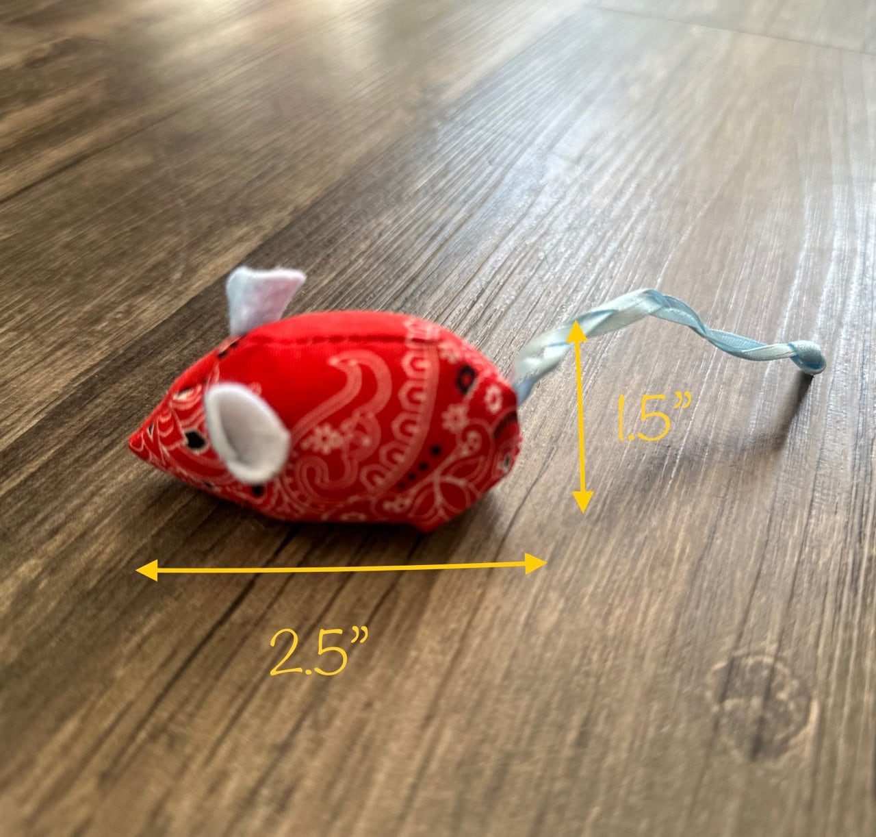 Handmade Rattle Sound Mice Cat Toy, 100% Cotton Variety Pack - Etsy