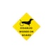 Disabled Wiener on Board Vinyl Sticker/decal, Disabled Dog, Handicap ...