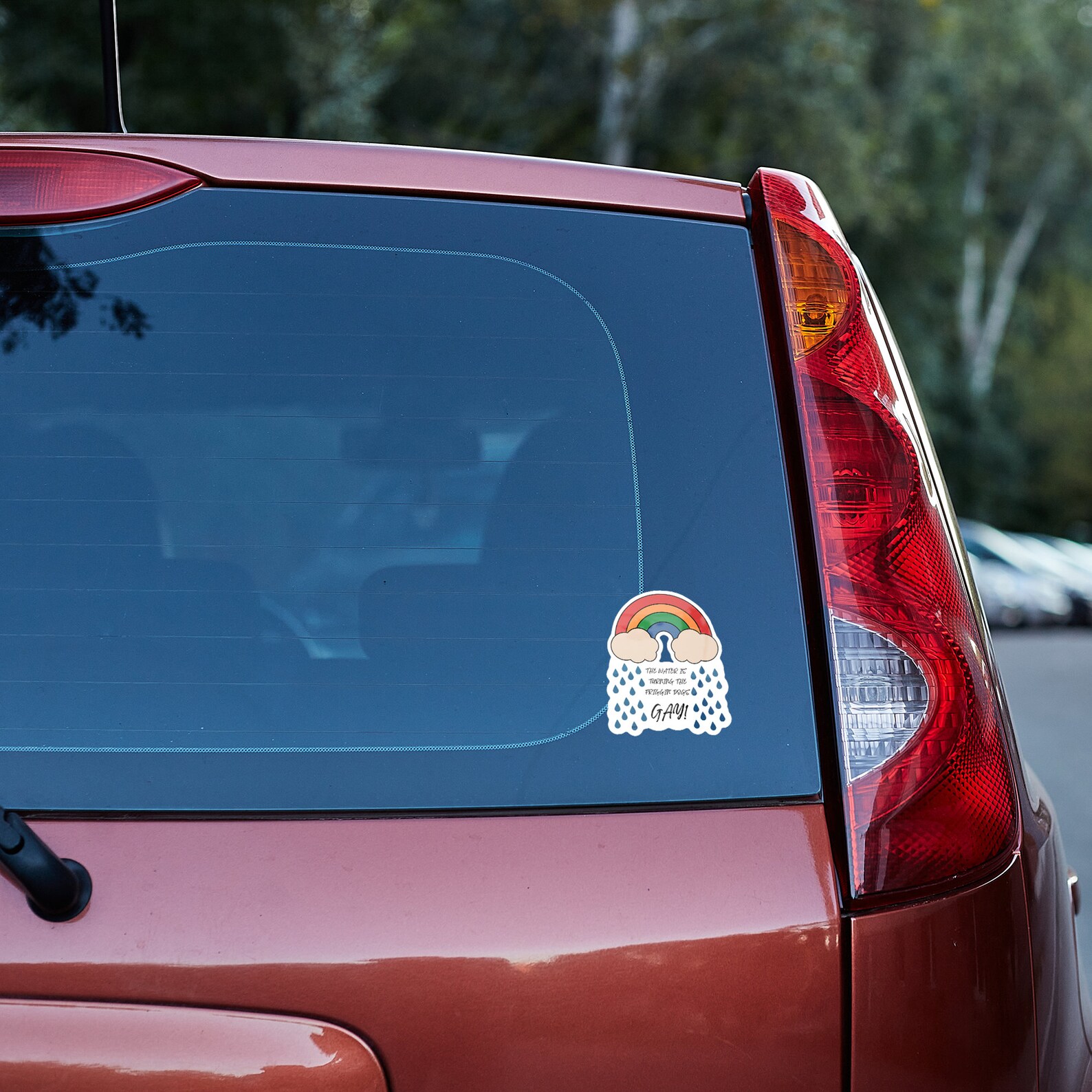 Friggin' Dogs Gay Sticker, Dog Sticker, Funny Dog Sticker, Dog Lover ...