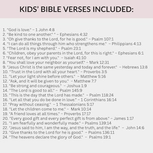 Scripture Cards for Kids, Bible Verse Cards, Christian Homeschool ...