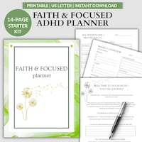 Ultimate Faith Planner Bundle, Printable Prayer Journal, Bible Reading ...