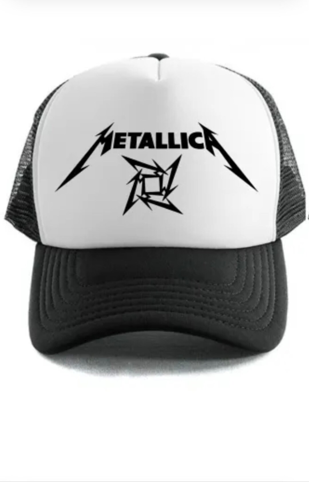 Metallica Trucker Cap Thrash Metal Band Merch Rock Band Fanatic Style ...