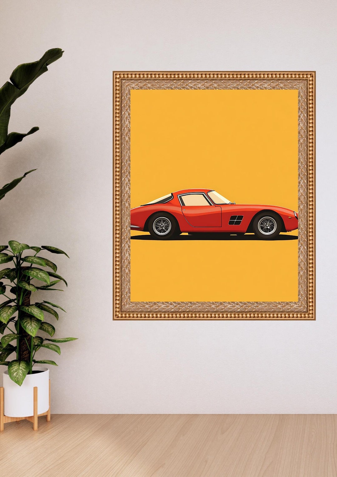 Minimalist Cars Poster Decorative Poster Minimalist Poster Wall ...