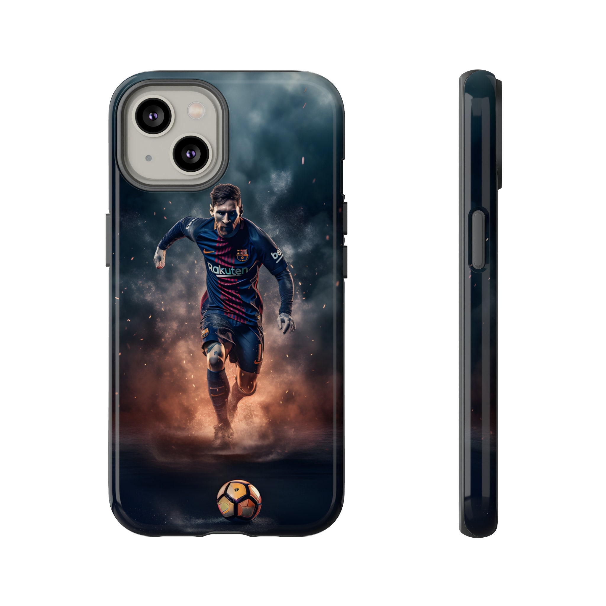 Lionel Messi in Action Tough Phone Case Premium Quality iPhone 13/14 ...