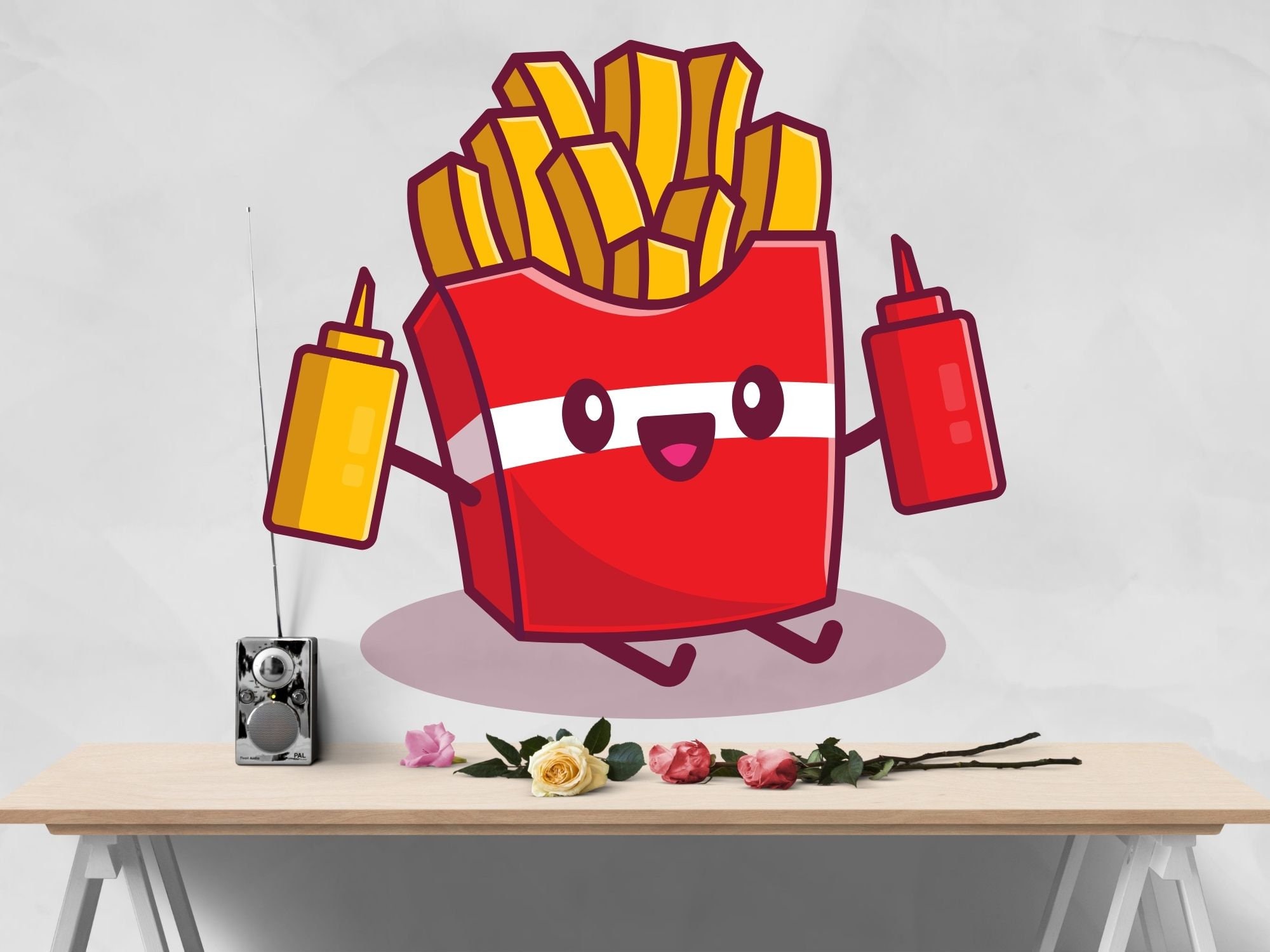 French Fries Svg French Fry Svg Silhouette Cricut Cut File - Etsy