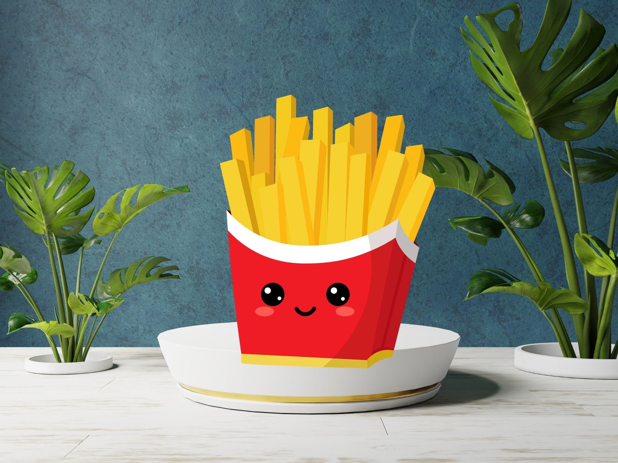 French Fries Svg French Fry Svg Silhouette Cricut Cut File - Etsy