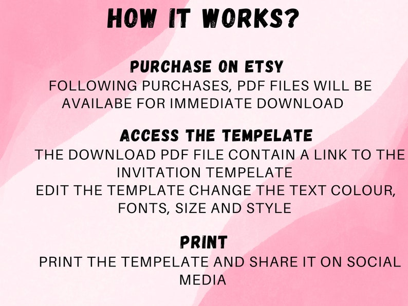 Building Block Invitation Printable Birthday Party - Etsy