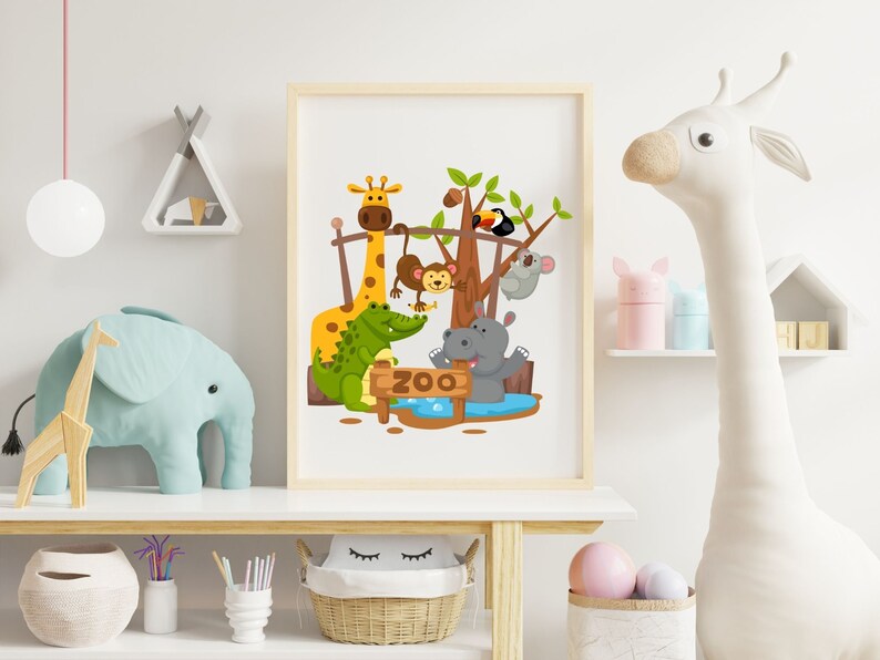 Conjunto SVG de animales de la selva. Animales de Safari SVG. Archivos ...