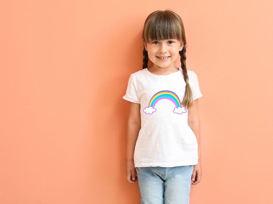 Rainbow SVG Baby Rainbow SVG Bundle Pastel Rainbow Svg - Etsy