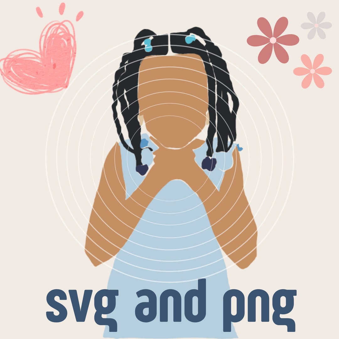 Abstract Little Girl - Etsy