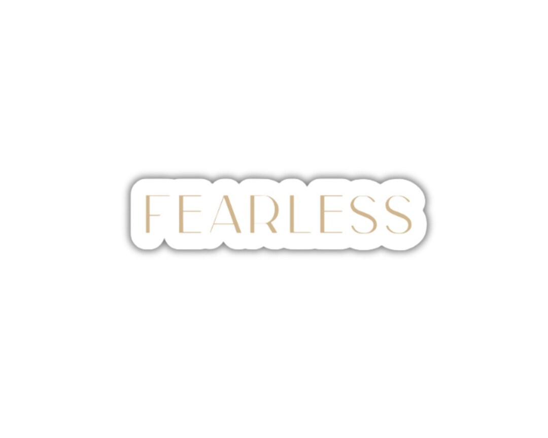 Fearless taylor's Version TS Album Font Vinyl Sticker, Cute Gift for ...
