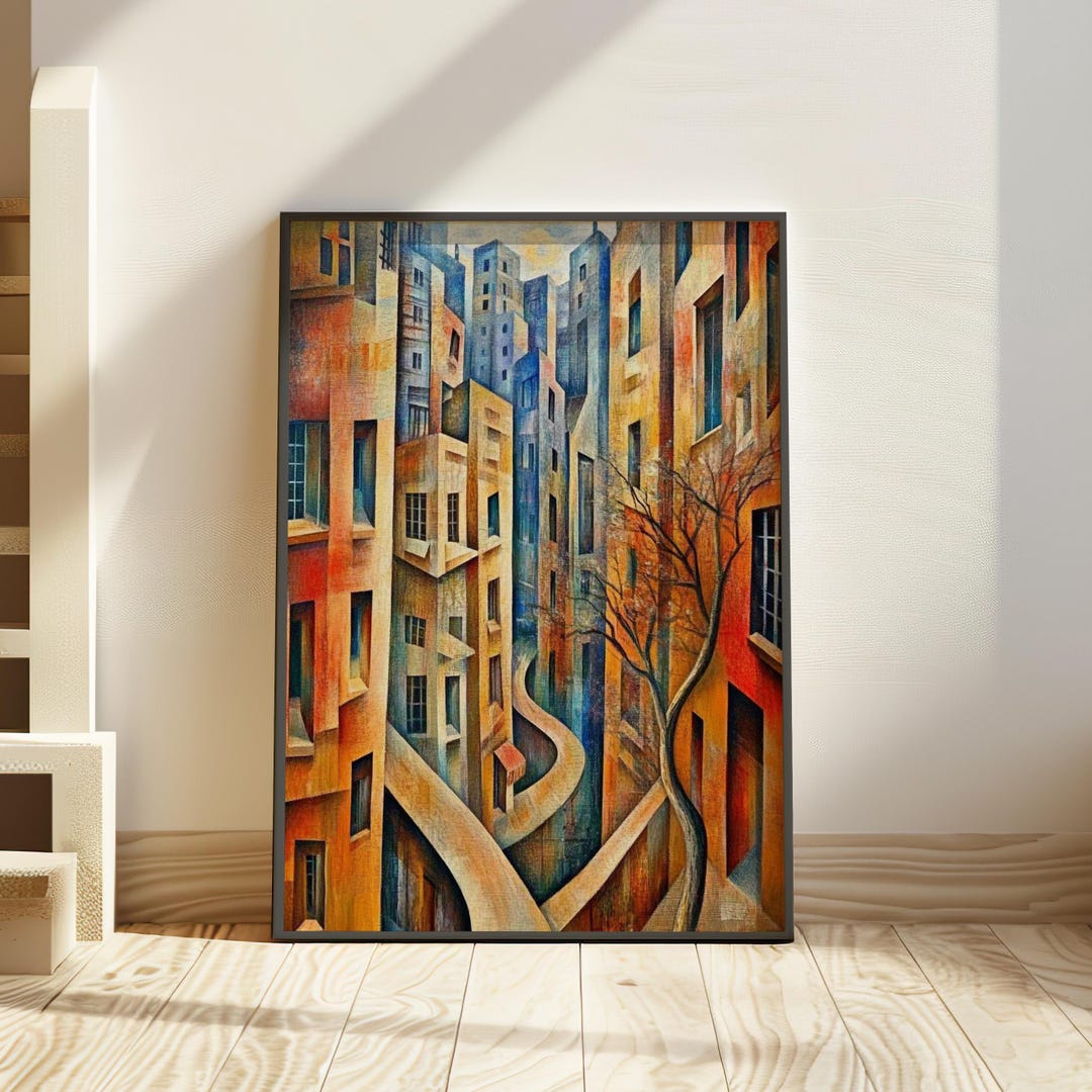 Albert Gleizes-inspired Cubism Poster– Geometric Masterpieces for ...