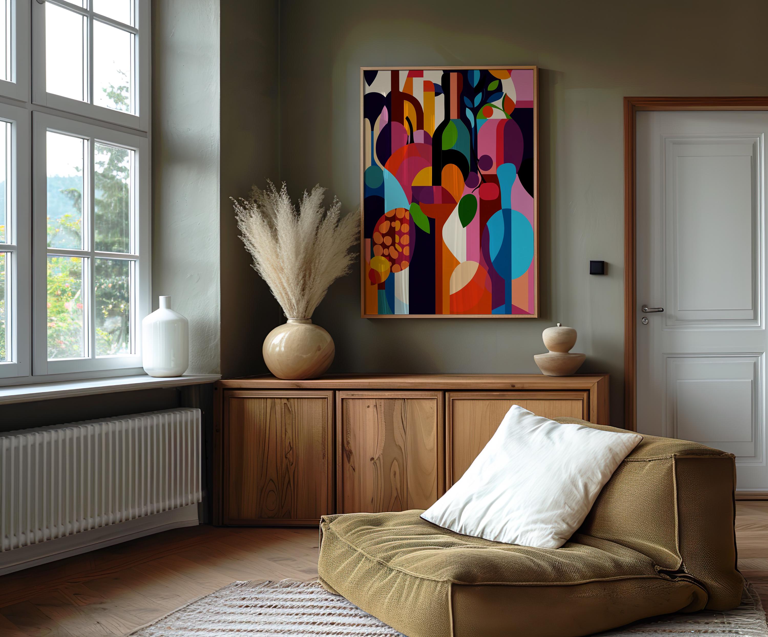 André Derain Inspired Poster - Modern Art Print - Cubist Wall Decor ...
