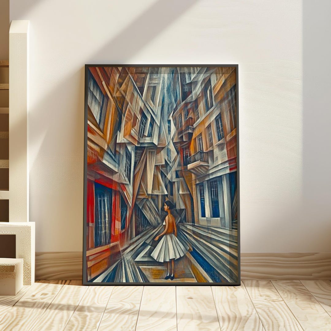 Albert Gleizes-inspired Cubism Poster– Geometric Masterpieces for ...