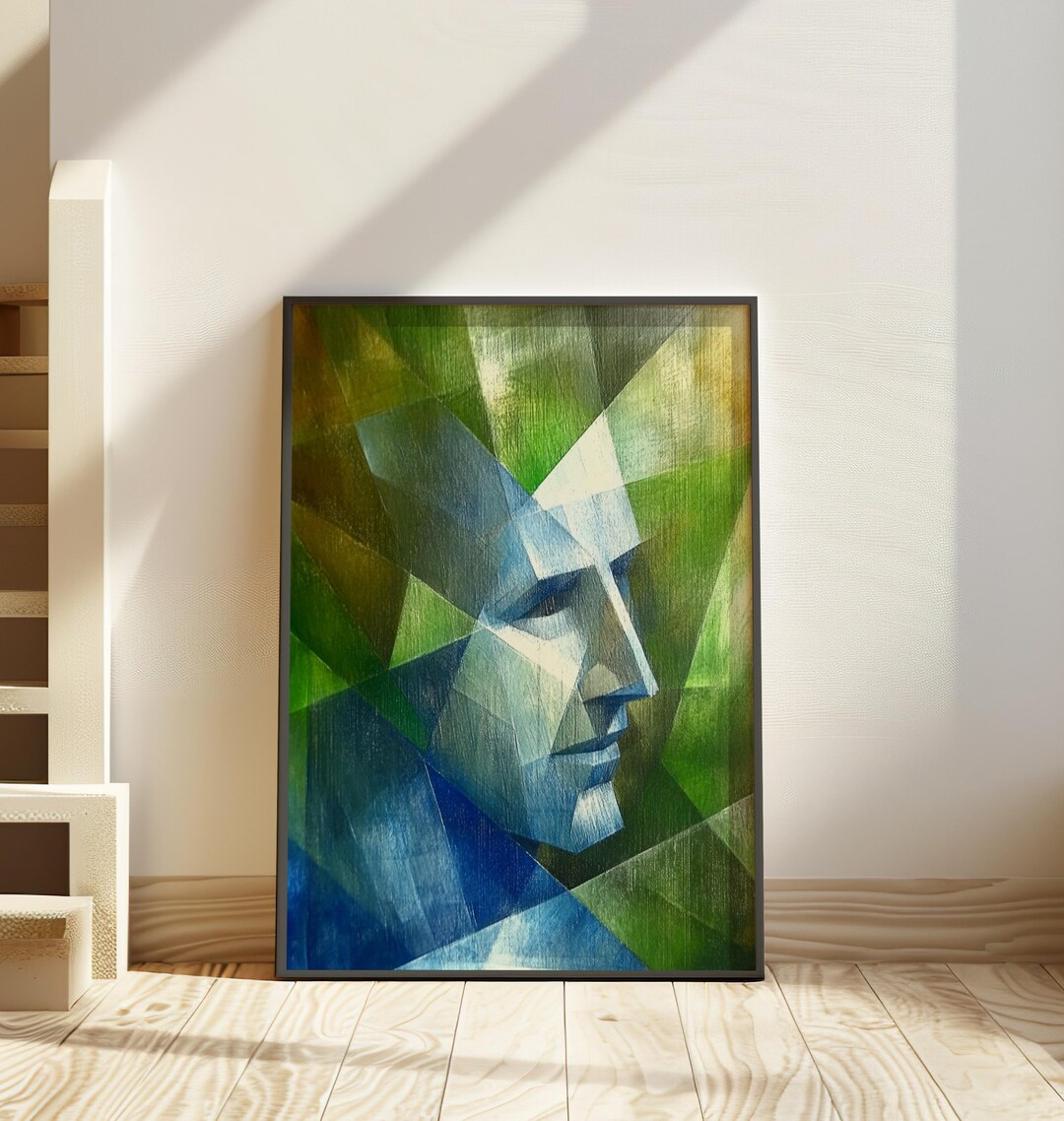 Jean Metzinger-inspired Cubism Art Poster Cubist Art Print Cubism ...