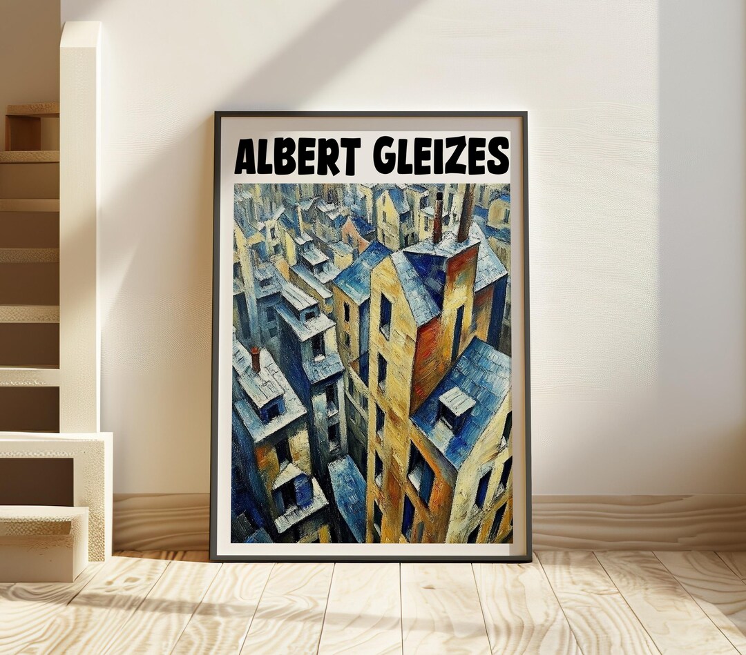 Albert Gleizes-inspired Cubism Poster– Geometric Masterpieces for ...