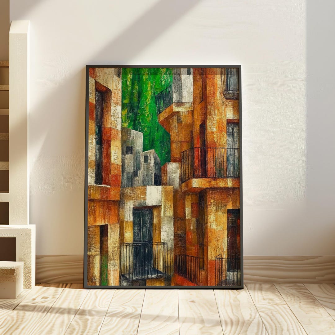 Albert Gleizes-inspired Cubism Poster– Geometric Masterpieces for ...