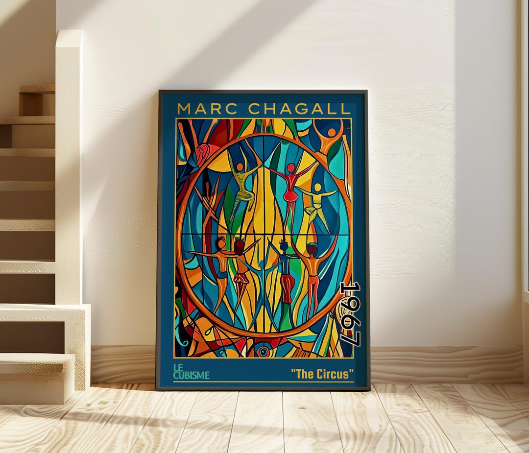 The Circus 1967 – Marc Chagall Print / Poster – Surrealist Circus Art ...
