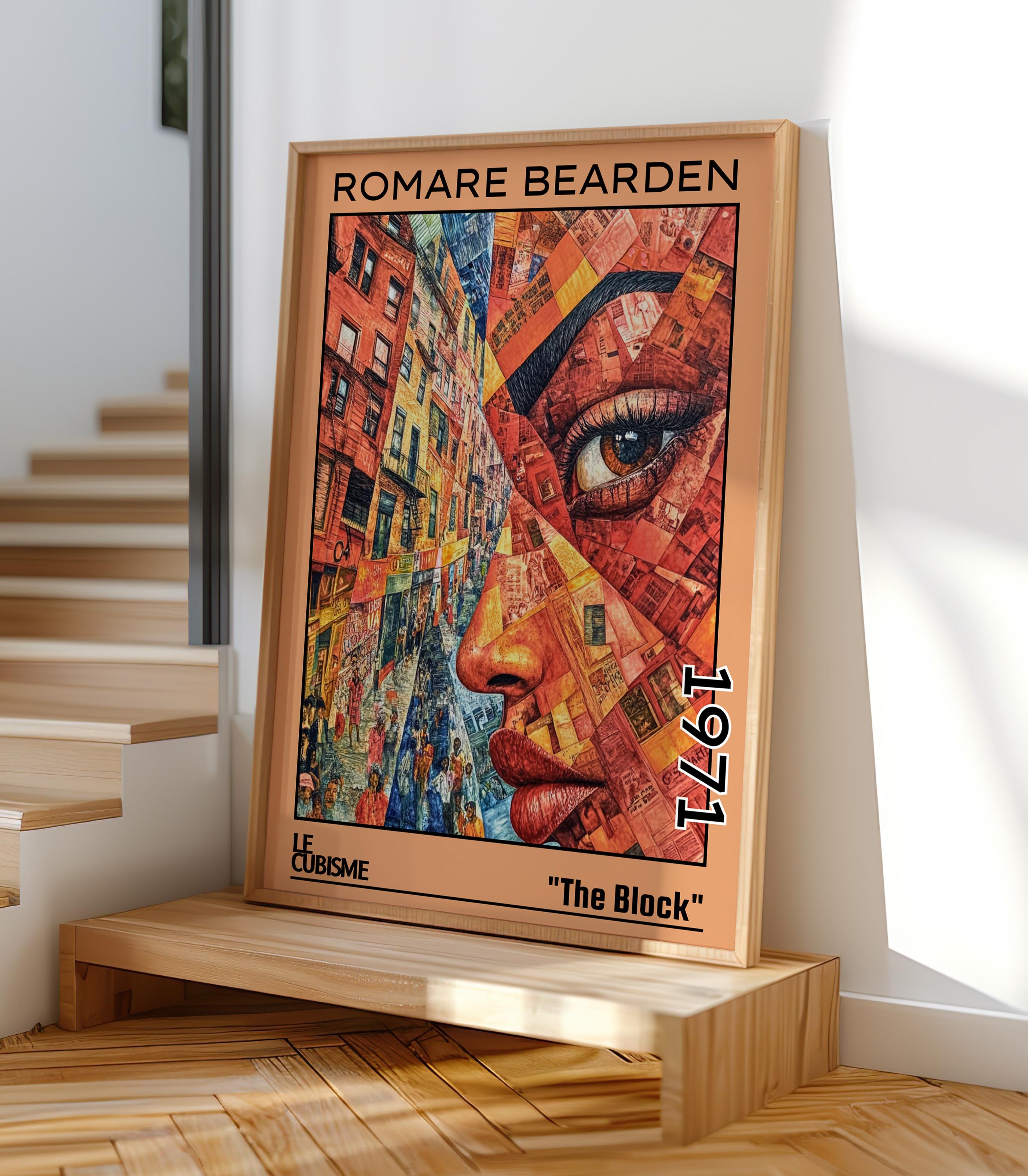 The Block 1971 - Romare Bearden Print / Poster - Harlem Street Scene ...