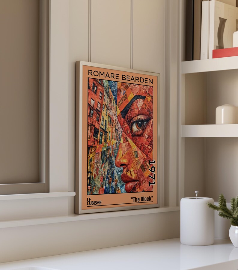 The Block 1971 - Romare Bearden Print / Poster - Harlem Street Scene ...