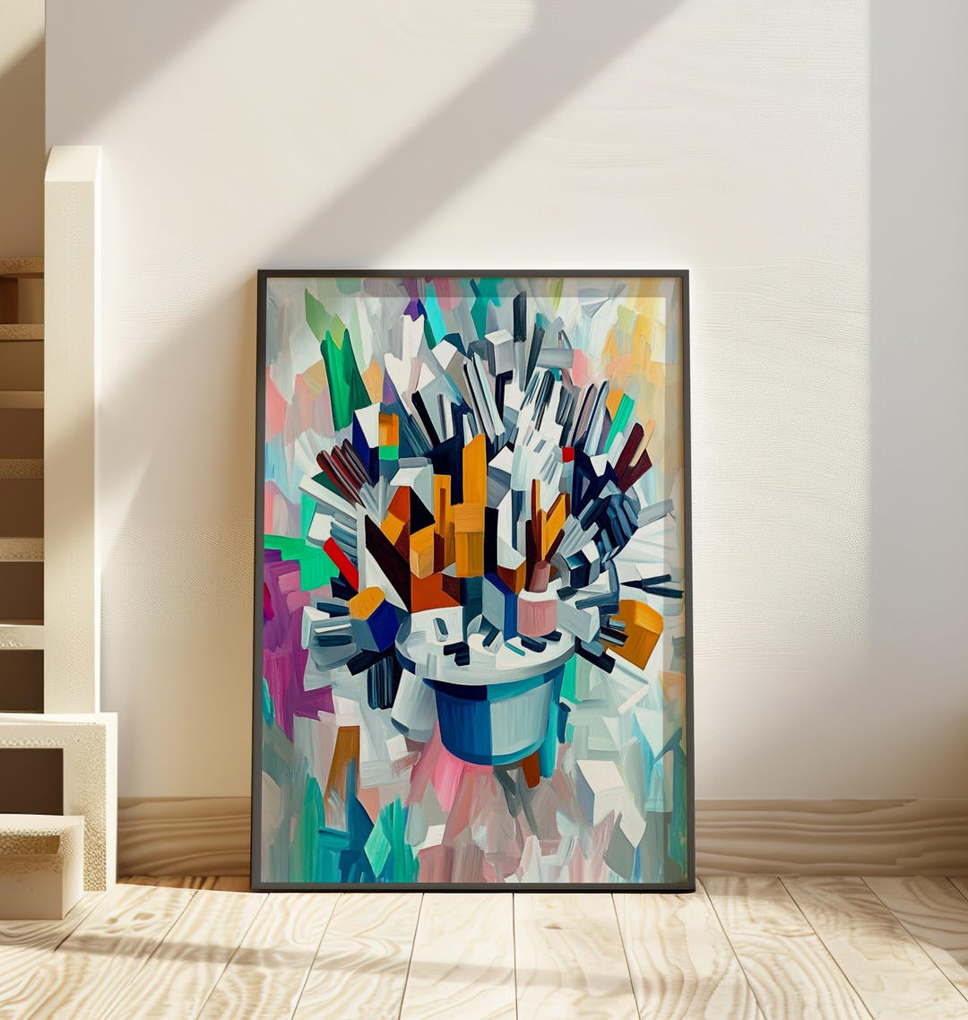 Francis Picabia-inspired Cubism Art Poster Cubist Art Print Cubism ...