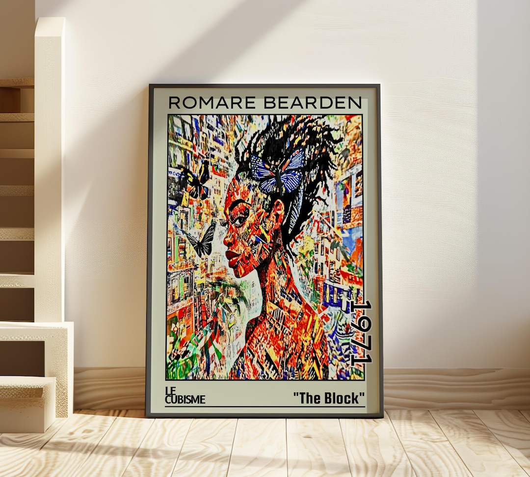 The Block 1971 - Romare Bearden Print / Poster - Harlem Street Scene ...