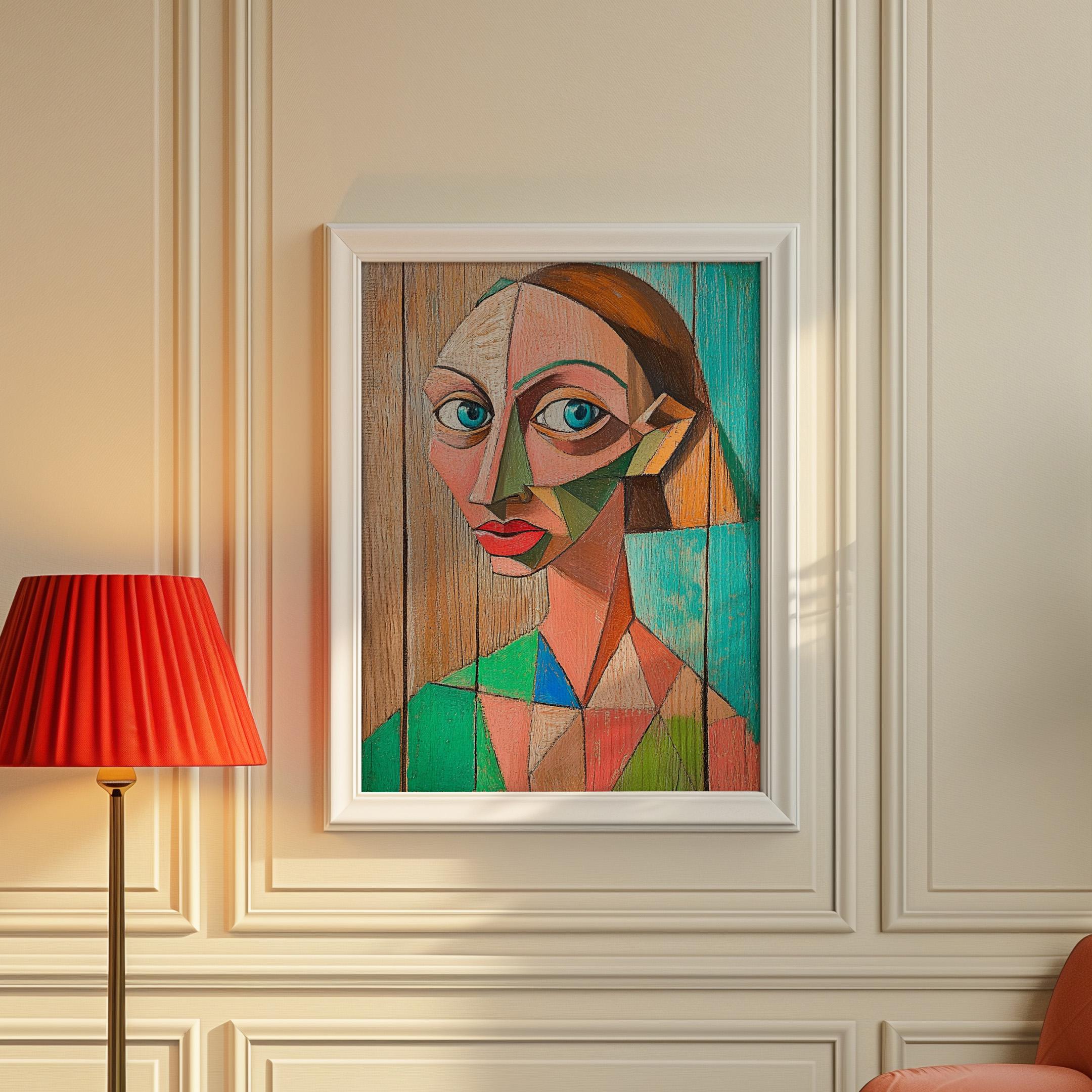 Pablo Picasso-inspired Art Poster - Abstract Cubism Print - Picasso ...