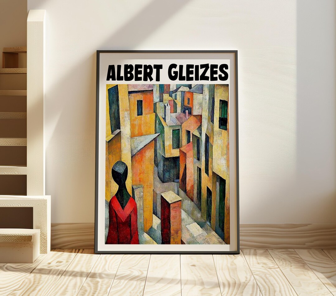 Albert Gleizes-inspired Cubism Poster– Geometric Masterpieces for ...