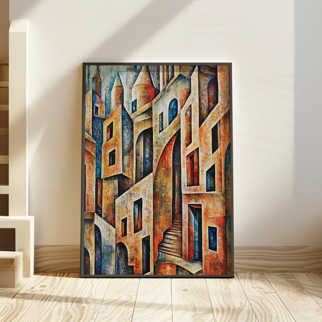 Albert Gleizes-inspired Cubism Poster– Geometric Masterpieces for ...