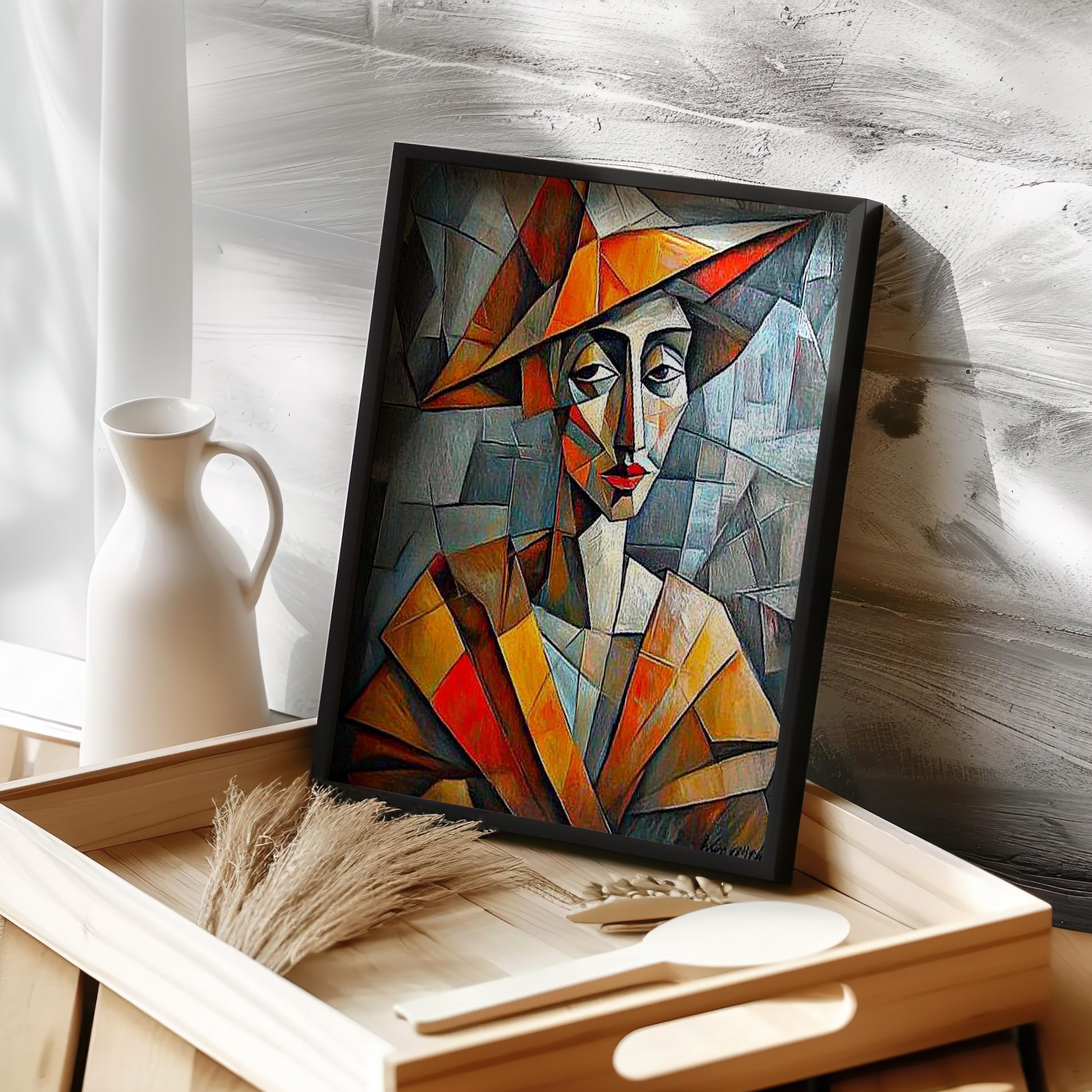 Pablo Picasso-inspired Art Poster - Abstract Cubism Print - Picasso ...