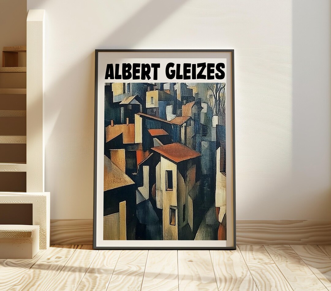 Albert Gleizes-inspired Cubism Poster– Geometric Masterpieces for ...