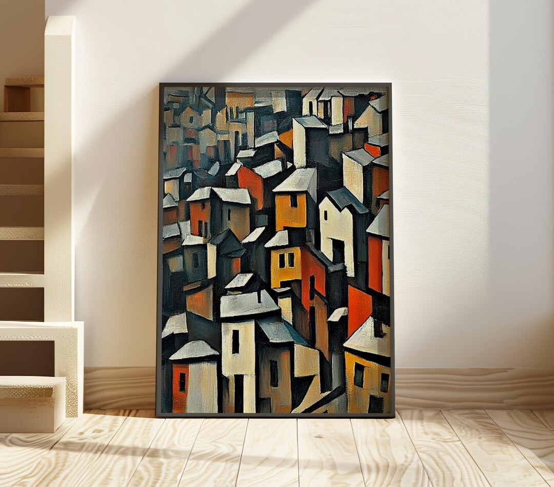 Albert Gleizes-inspired Cubism Poster– Geometric Masterpieces for ...