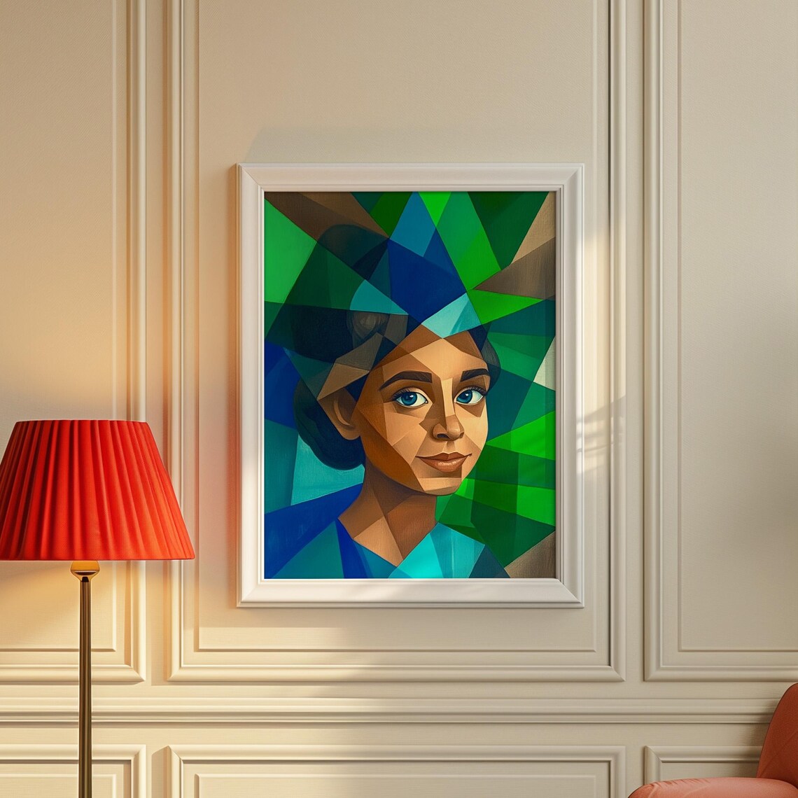 Jean Metzinger-inspired Cubism Art Poster Cubist Art Print Cubism ...