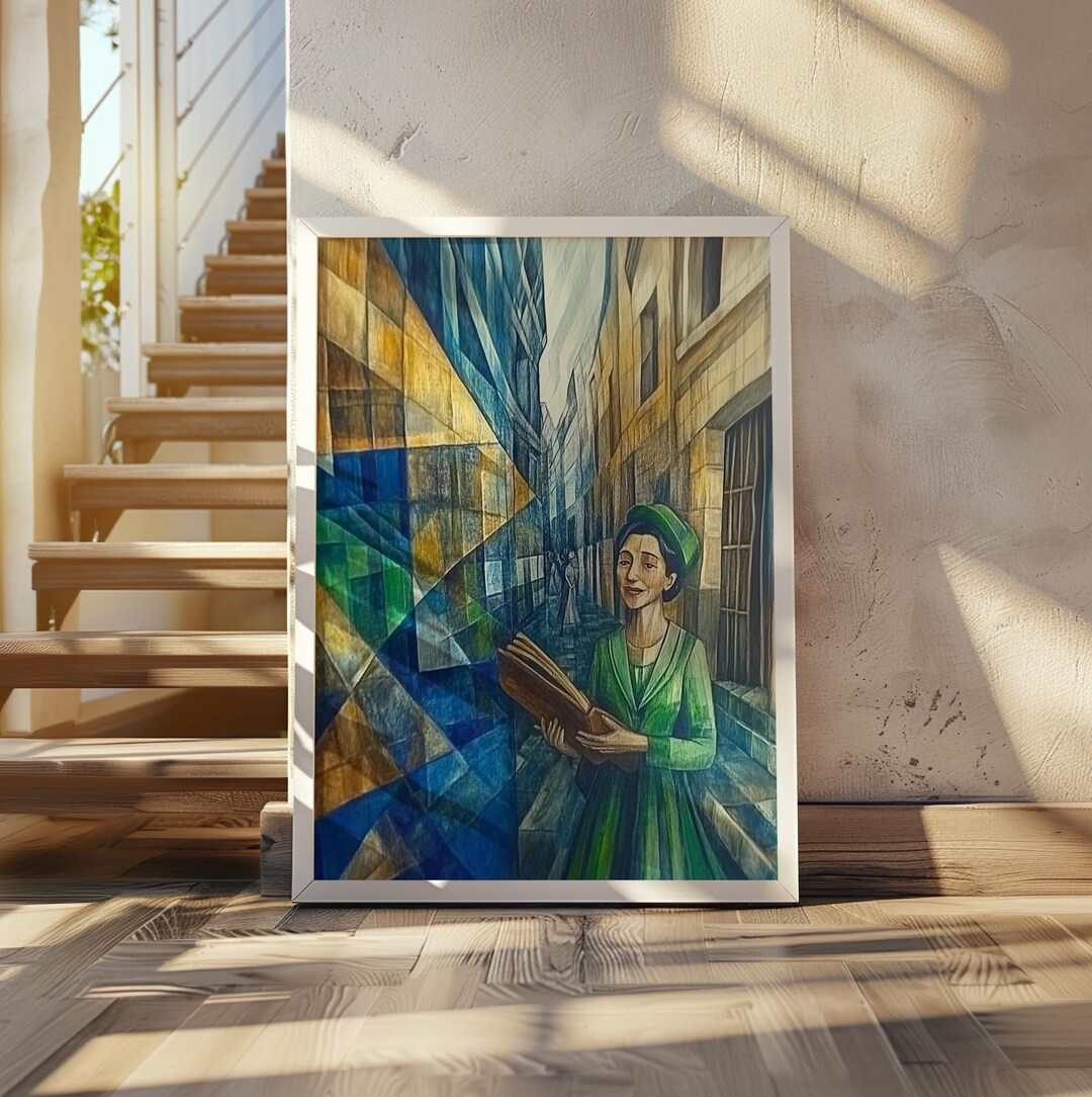 Jean Metzinger Art Poster - Cubist Art Print - Cubism Inspired ...