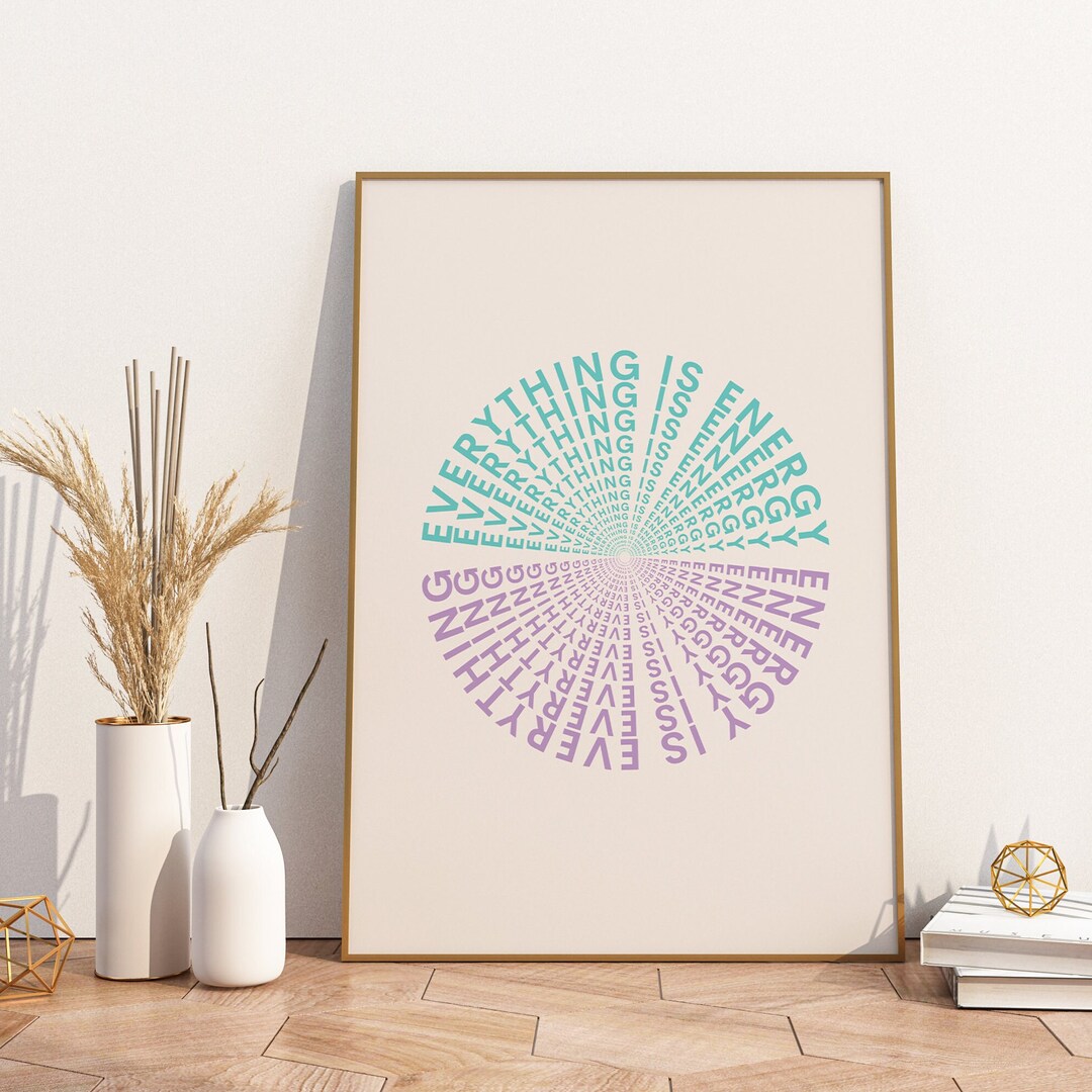 Energy is Everything printable Law of Attraction, Law of Assumption ...