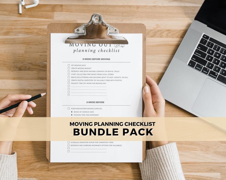 Moving Out Printables, Moving Checklist, Moving Out Printable Checklist ...